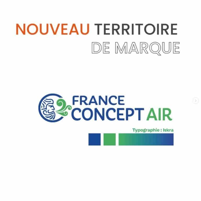 Création identité de marque - France Concept Air - StudioV3
